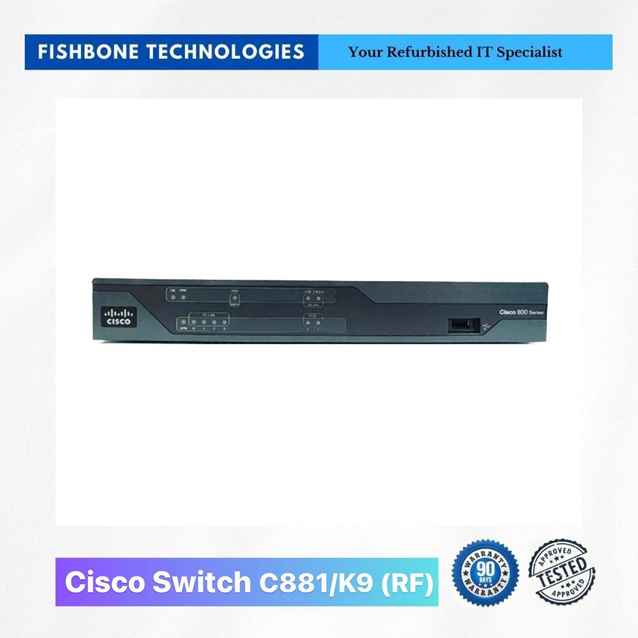 Refurbished Cisco 881 Integrated Service Router