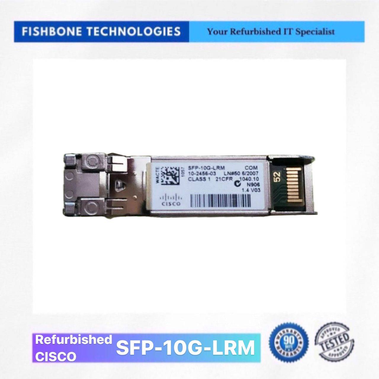 Refurbished Cisco SFP-10G-LRM Module Transceiver