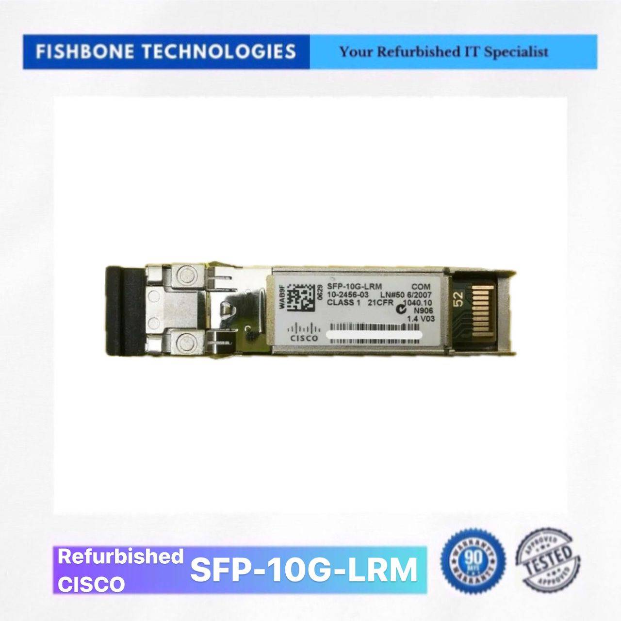Refurbished Cisco SFP-10G-LRM Module Transceiver