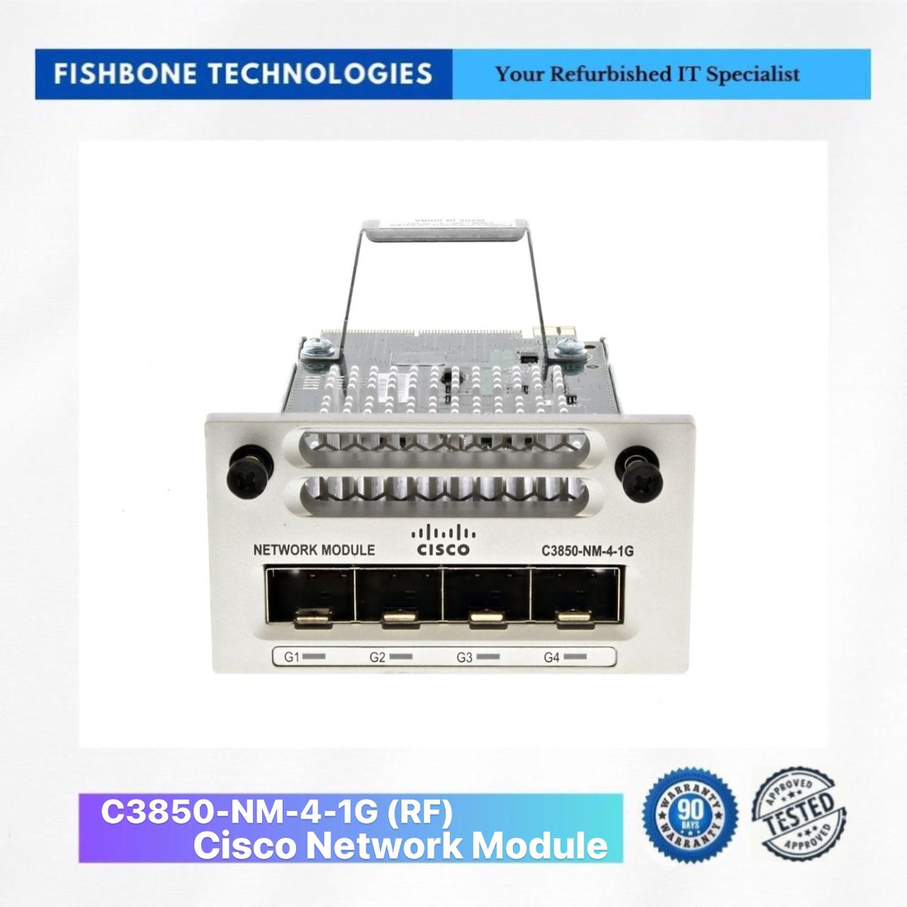 Refurbished Cisco C3850-NM-4-1G Network Module